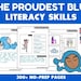 The Proudest Blue Book Activities - Literacy Skills and Story Elements ...