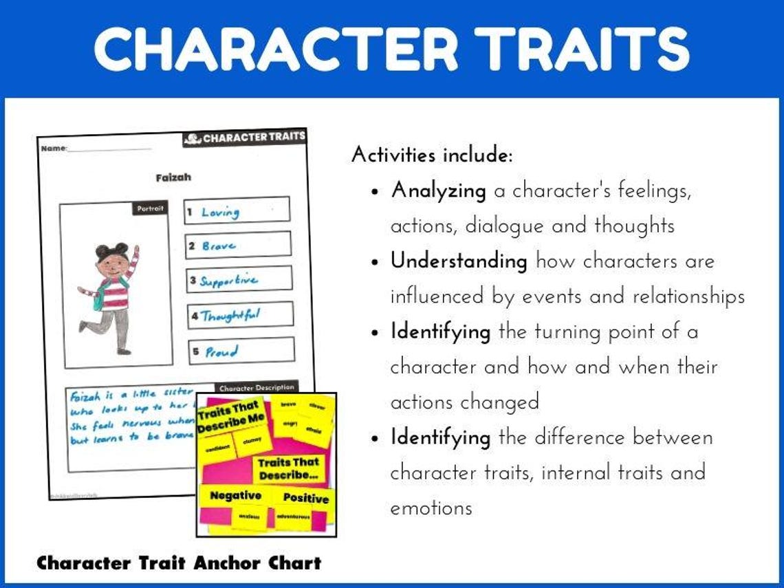 The Proudest Blue Book Activities - Literacy Skills and Story Elements ...
