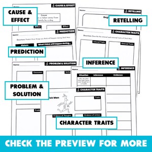 Stick Man Book Activities - Julia Donaldson Literacy Read Aloud Book ...