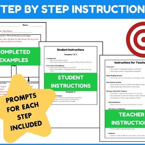 Book Character Goal Setting Templates My Goals Child Goal Mapping ...