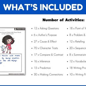 Meesha Makes Friends Activities - Reading Comprehension - Reading ...