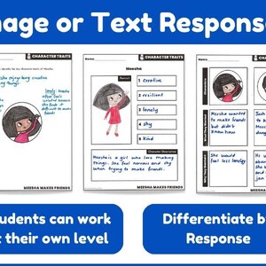 Meesha Makes Friends Activities - Reading Comprehension - Reading ...