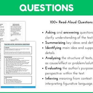 Ruby Finds a Worry Activities - Reading Comprehension and Literacy ...
