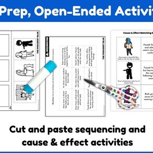 The Proudest Blue Book Activities - Literacy Skills and Story Elements ...