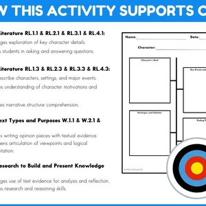 Book Character Goal Setting Templates My Goals Child Goal Mapping ...