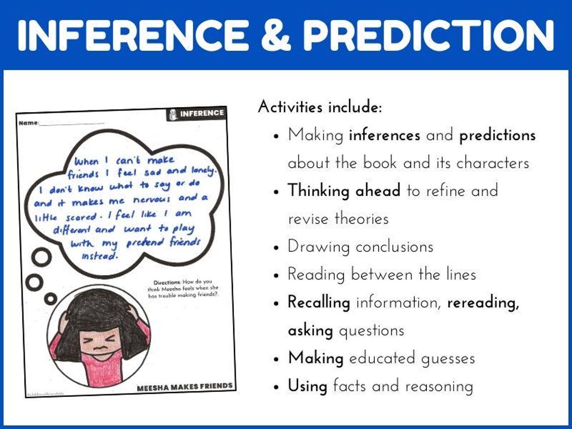 Meesha Makes Friends Activities - Reading Comprehension - Reading ...