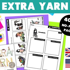 Extra Yarn Activities Literacy Story Elements Picture Book Read Aloud ...