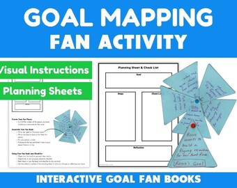 Book Character Goal Setting Templates My Goals Child Goal Mapping ...