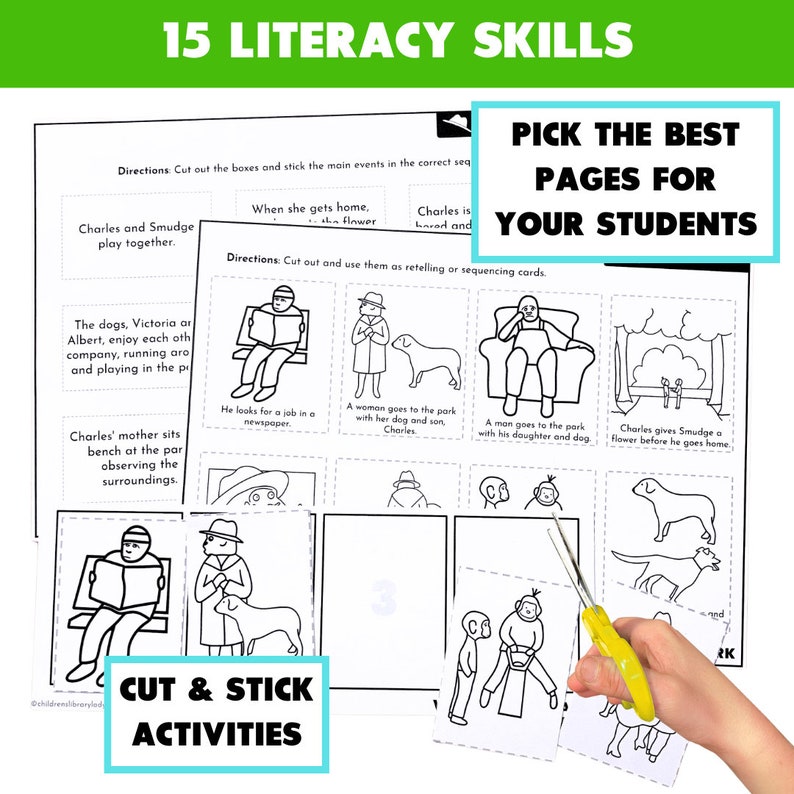 Voices in the Park Activities - Point of View Activities - Picture Book ...