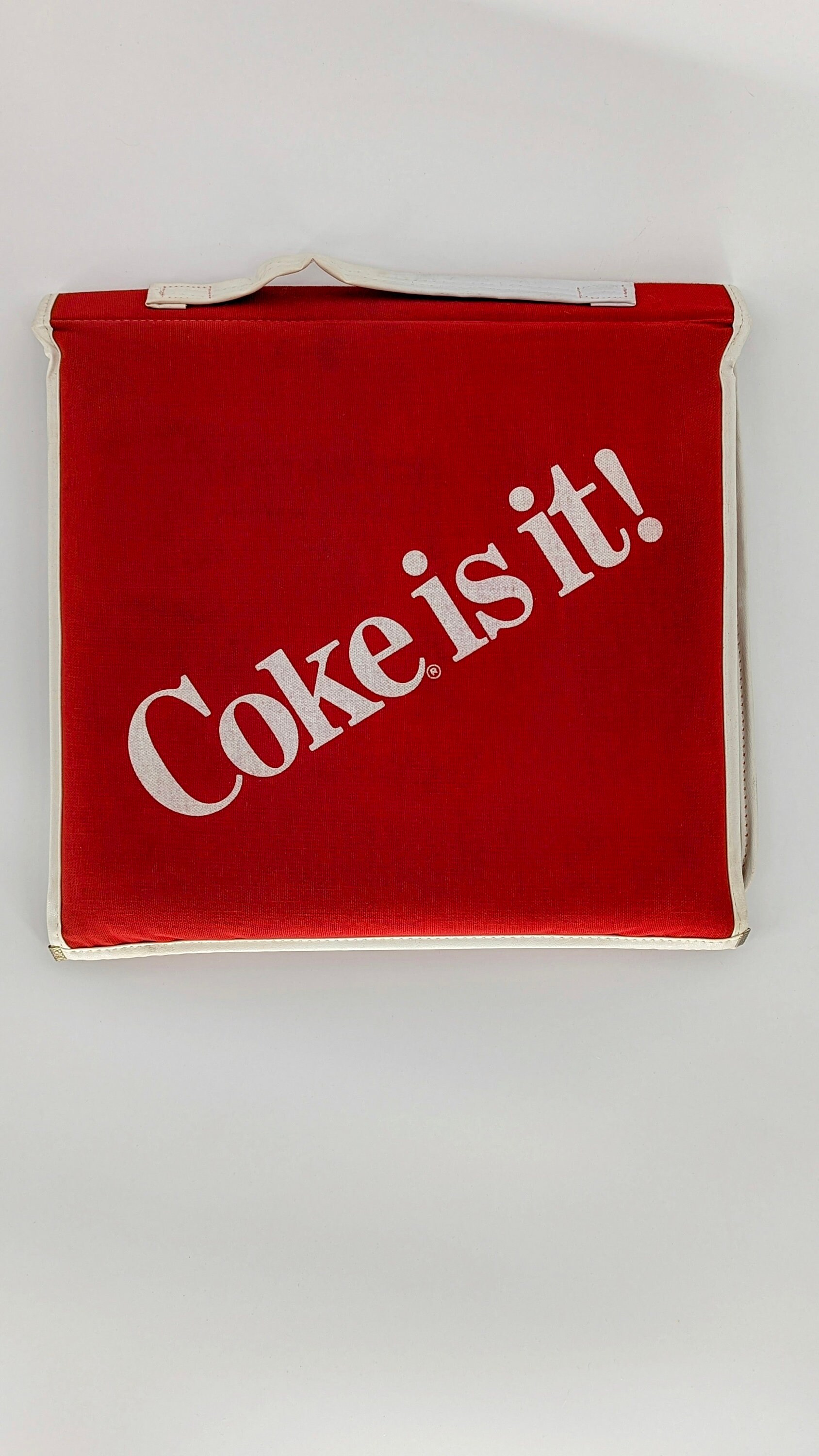 1982 Coca-cola coke is It Stadium Cushion With Pockets - Etsy