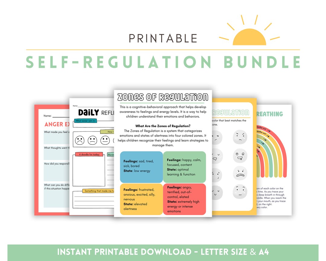 Self-regulation for Kids, Emotional Regulation, Social Emotional ...