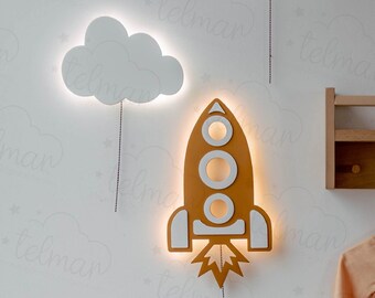 Cloud Nursery Wall Light, Cloud Light, Cloud Night Light, Baby Room ...