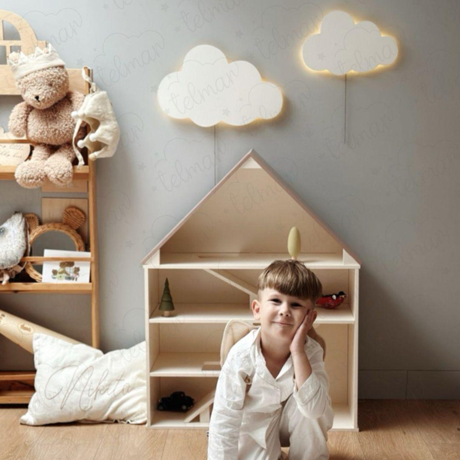 Lamp, Cloud Light, Cloud Night Light, Baby Room Decor, Baby Night Light ...