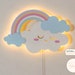 Rainbow Wall Light Led, Nursery Lamp, Kids Wall Light, Lamp Shade ...