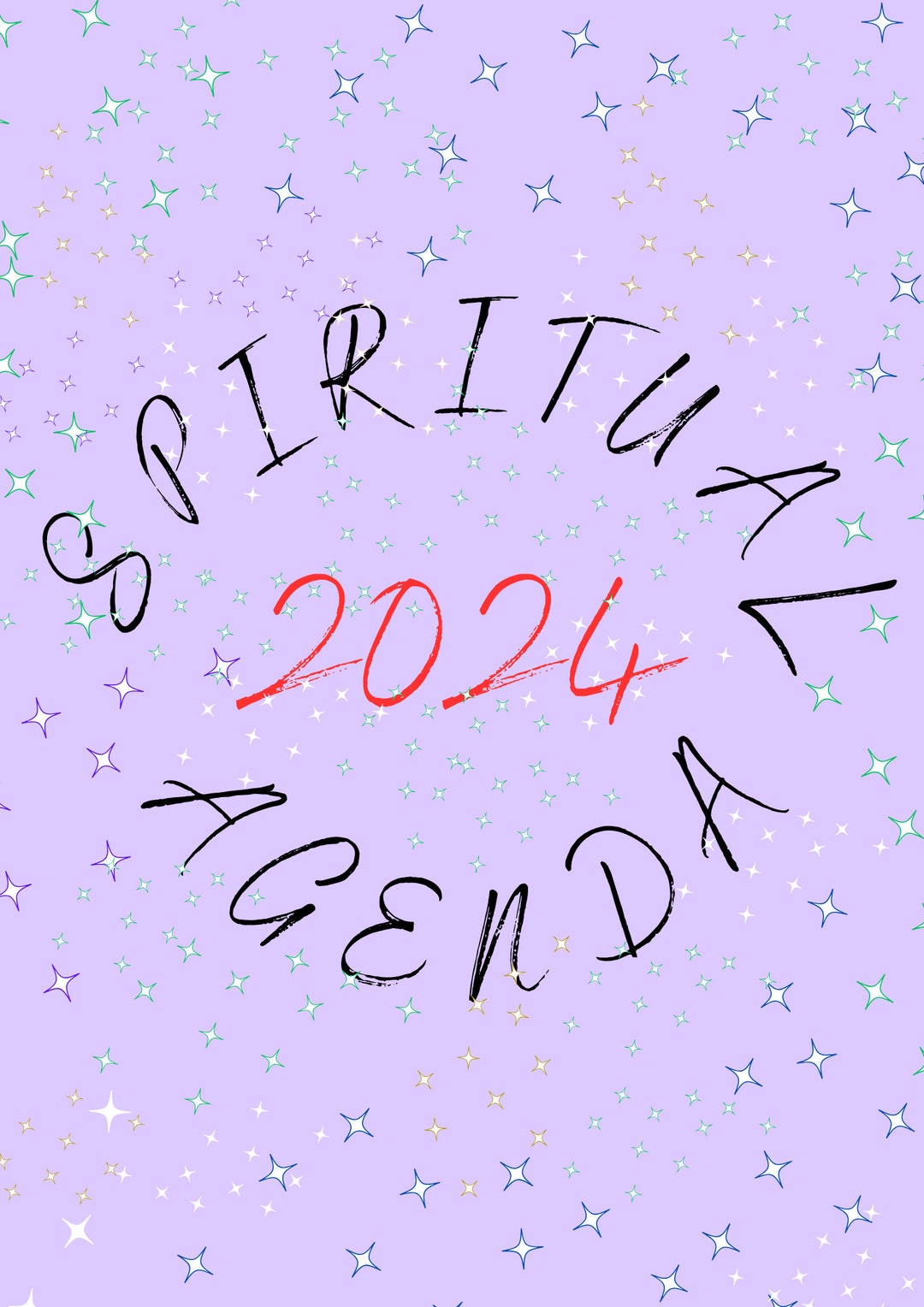 JANUARY 2024 SPIRITUAL AGENDA downloadable/printable/ - Etsy