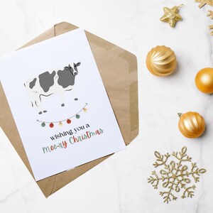 Printable Christmas Cards With Animals - Etsy