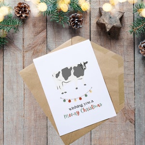 Printable Christmas Cards With Animals - Etsy