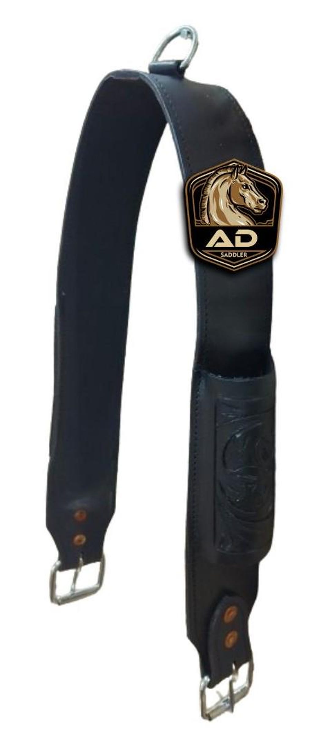 Horse Saddle Back Cinch Strap Western Bucking Strap Rear Girth Flank ...