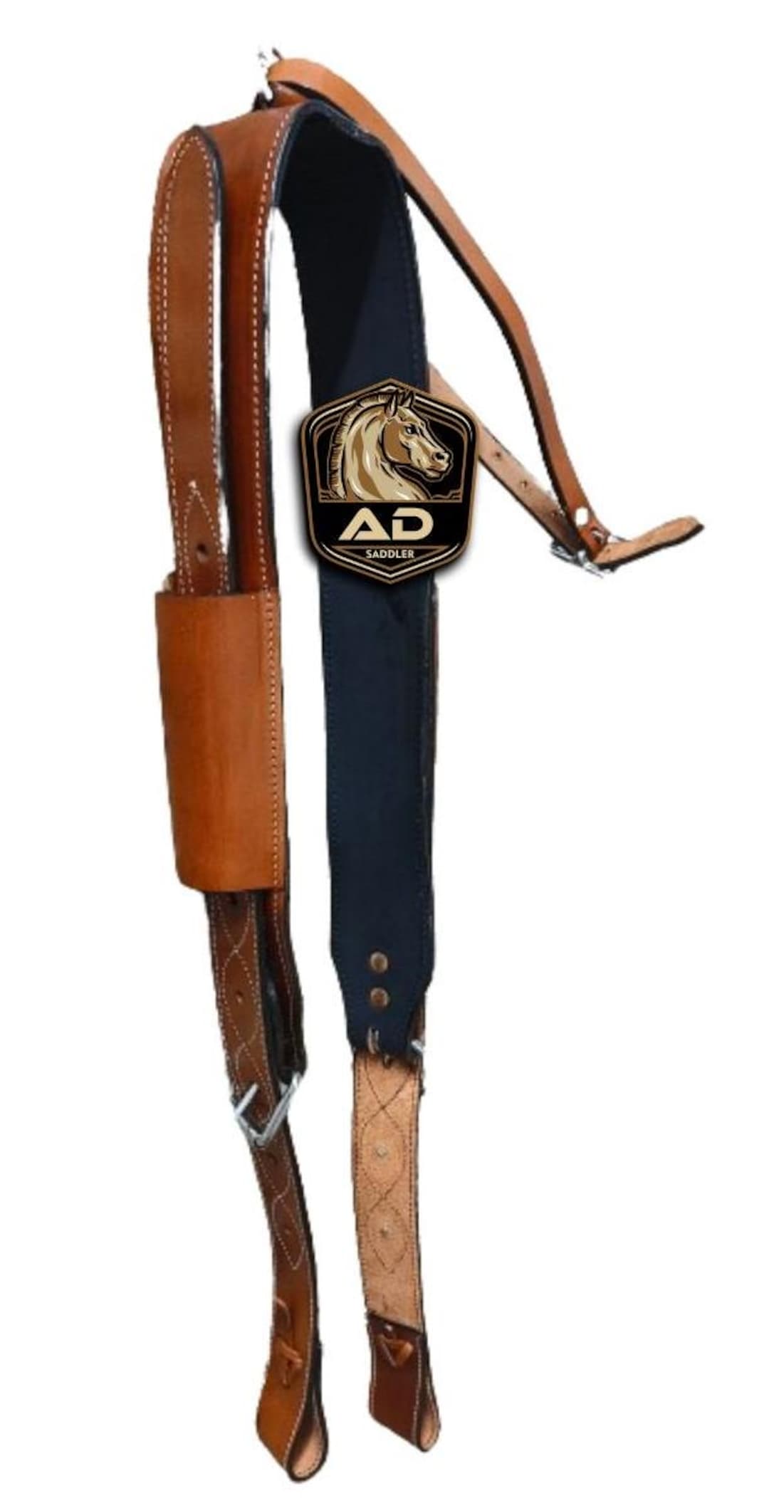 Back Cinch Strap Western Horse Saddle Bucking Strap Rear Girth Flank ...
