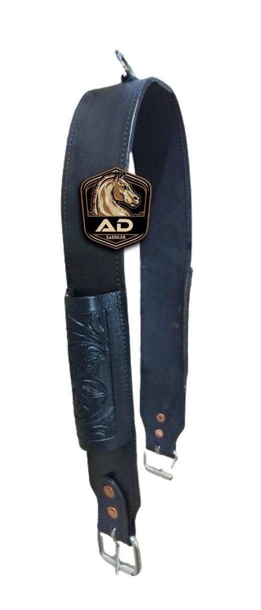 Horse Saddle Back Cinch Strap Western Bucking Strap Rear Girth Flank ...