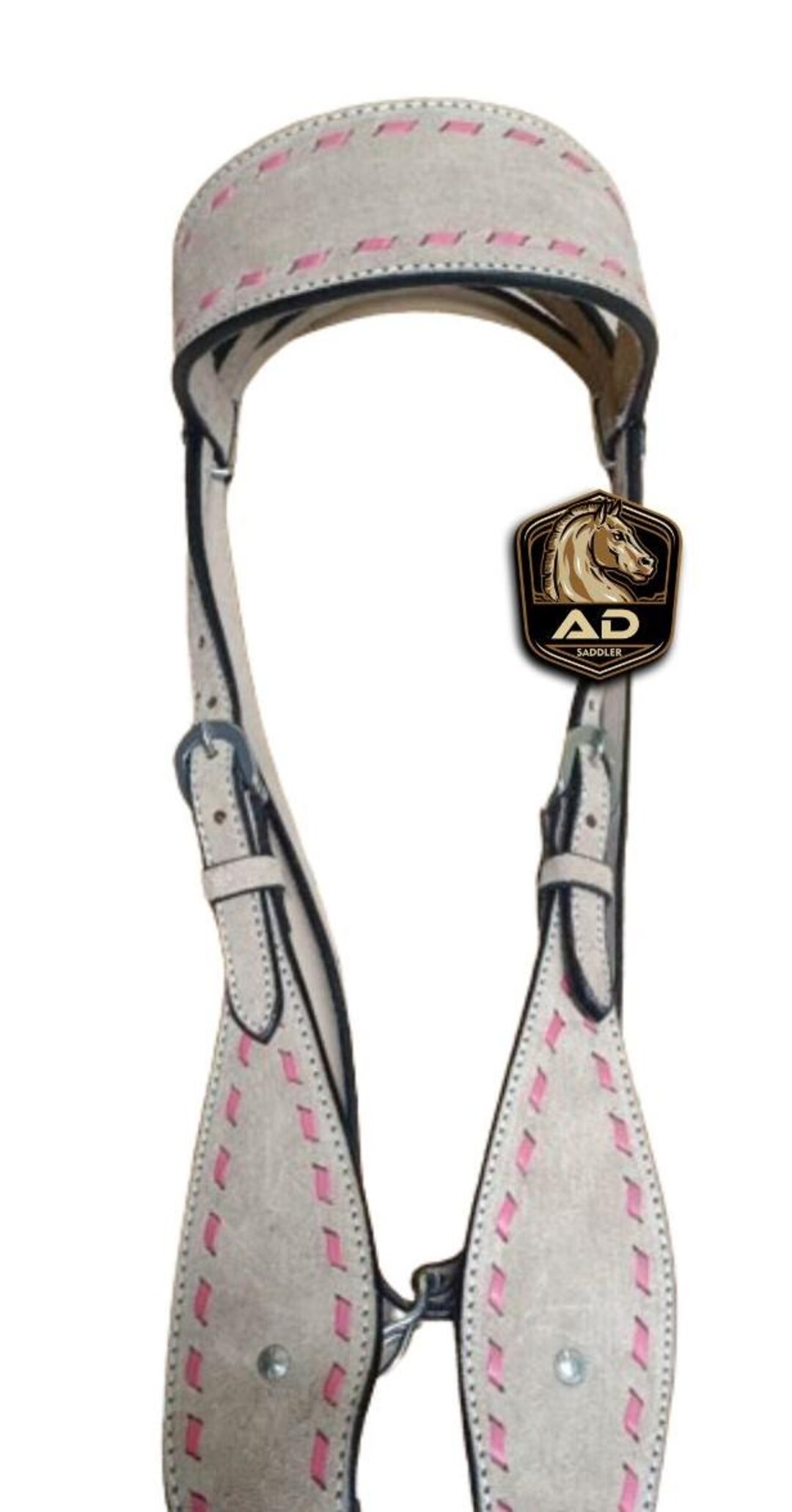 Headstall, Breast Collar, Reins Western Premium Leather Equestrian ...