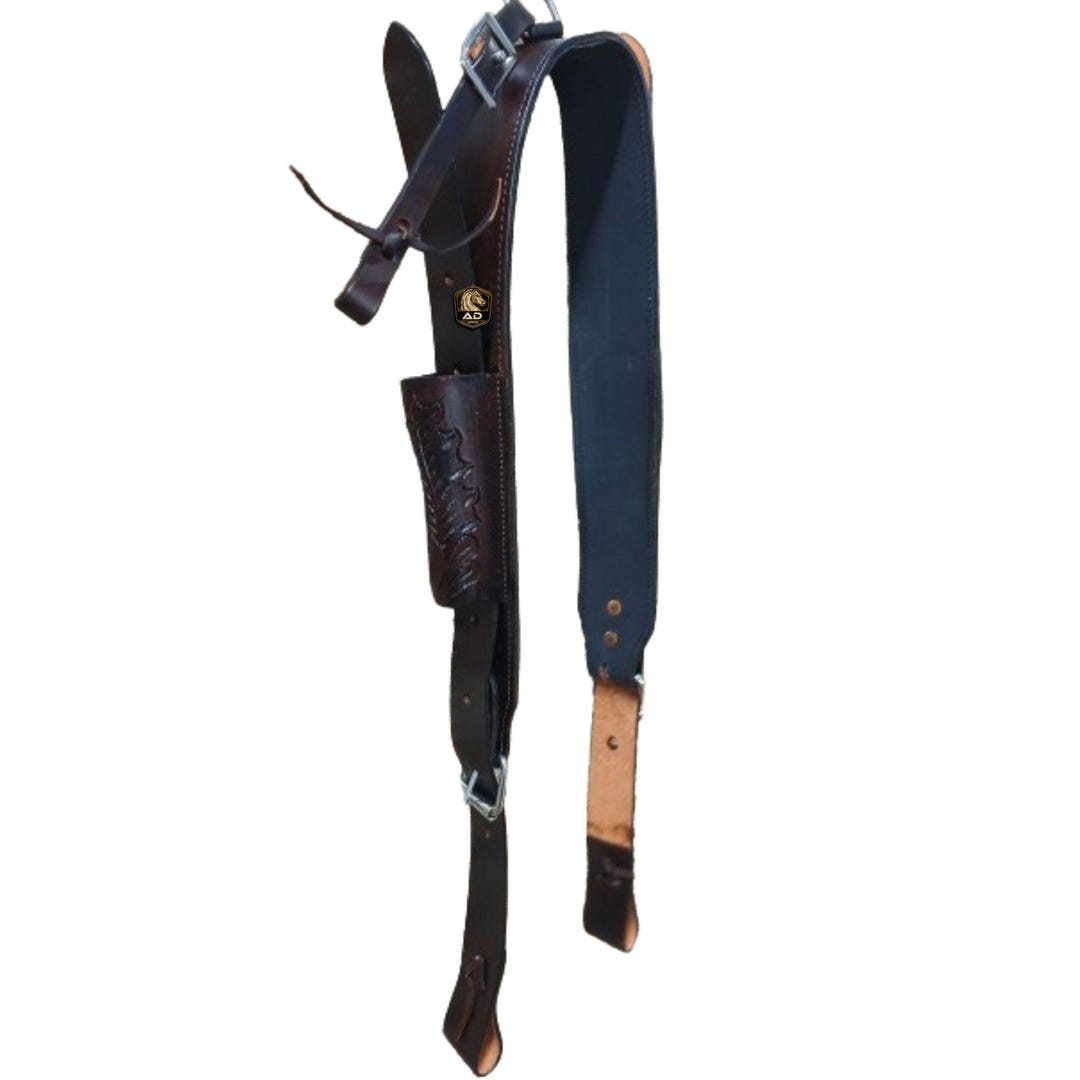 Back Cinch Strap Western Horse Saddle Bucking Strap Rear Girth Flank ...