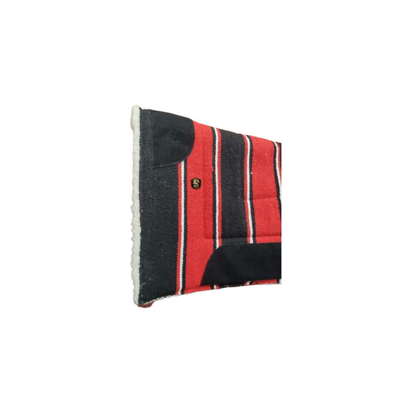 Navajo Style Build up Cutback Horse Saddle Pad With Fleece Bottom Pad ...