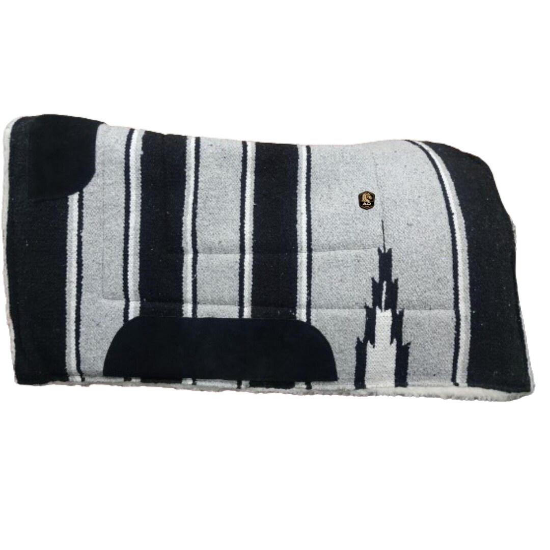 Navajo Style Build up Cutback Horse Saddle Pad With Fleece Bottom Pad ...