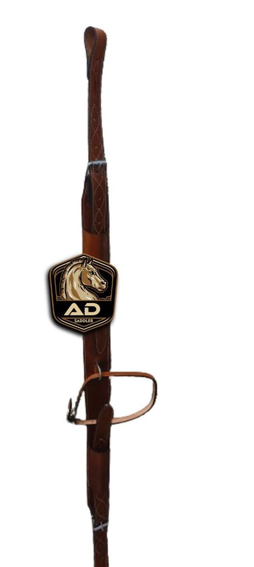 Leather Western Back Cinch Strap Horse Saddle Bucking Strap Rear Girth ...