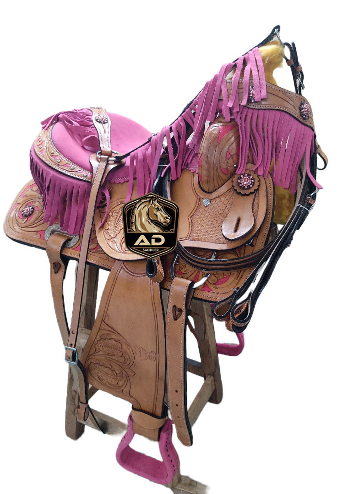 Western Barrel Racing Horse Saddles Premium Leather Comfort Quality ...