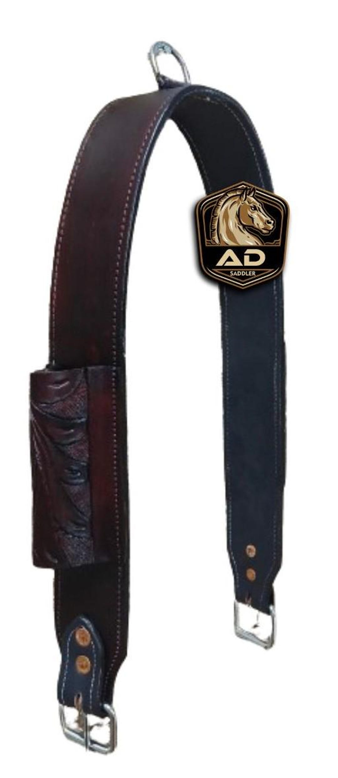 Western Girth Back Cinch Strap Horse Saddle Bucking Strap Rear Flank ...