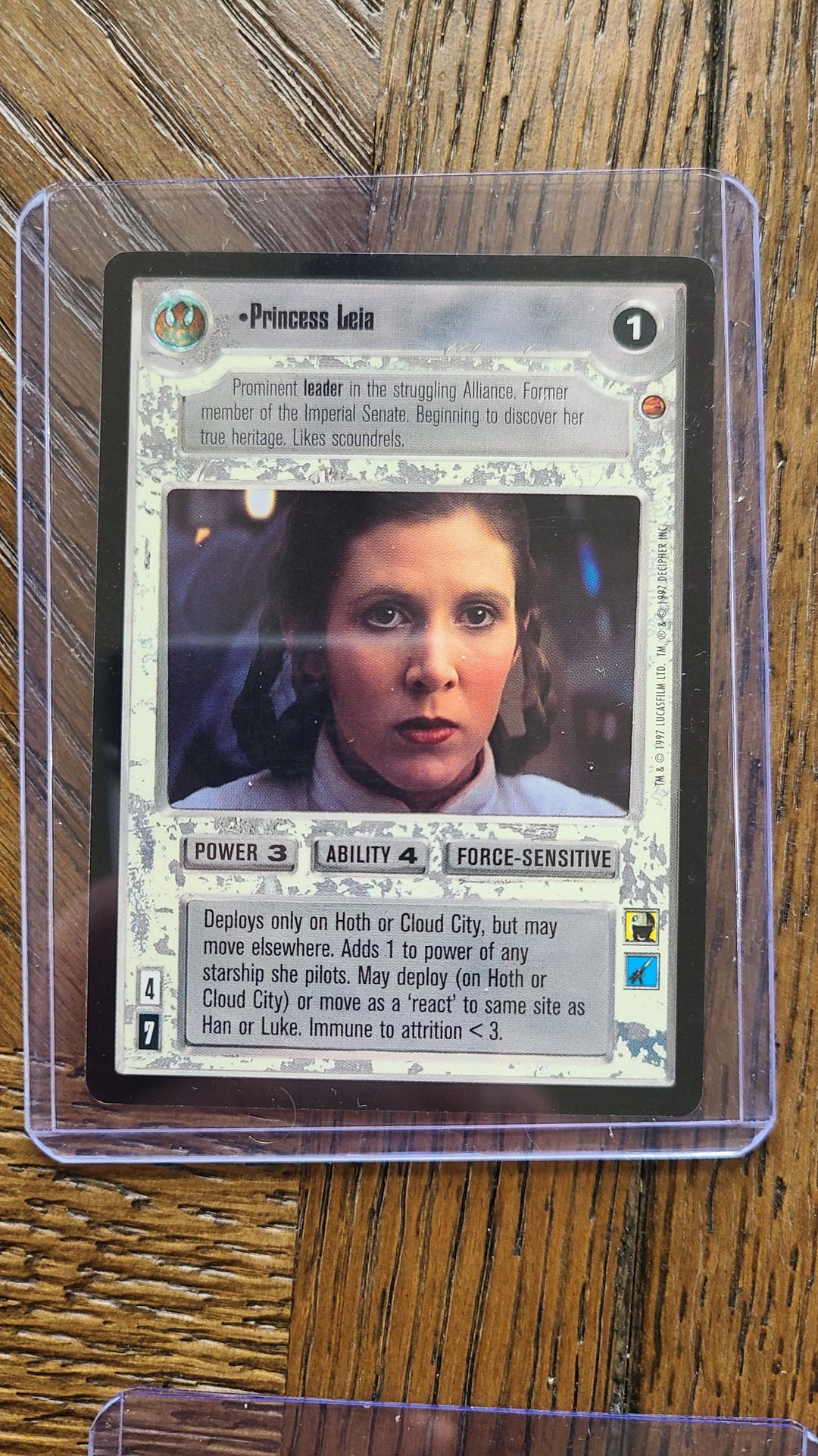 Rare Princess Leia Collectable Card Game Kit - Etsy
