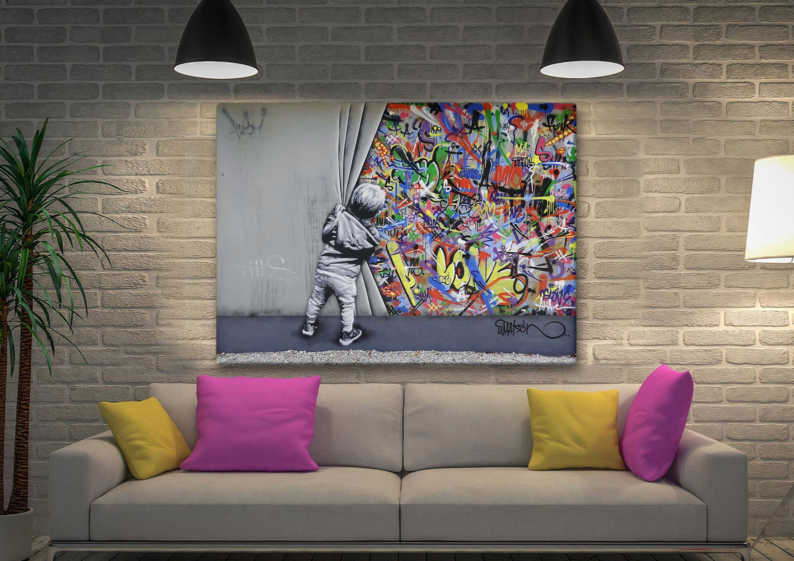 Banksy Behind the Curtain, Digital Download & Print Printable Digital ...