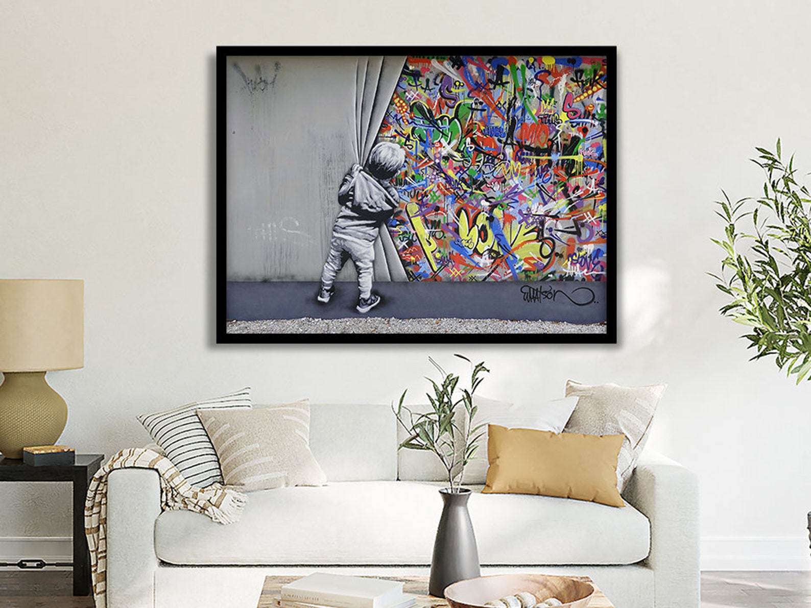 Banksy Behind the Curtain, Digital Download & Print Printable Digital ...