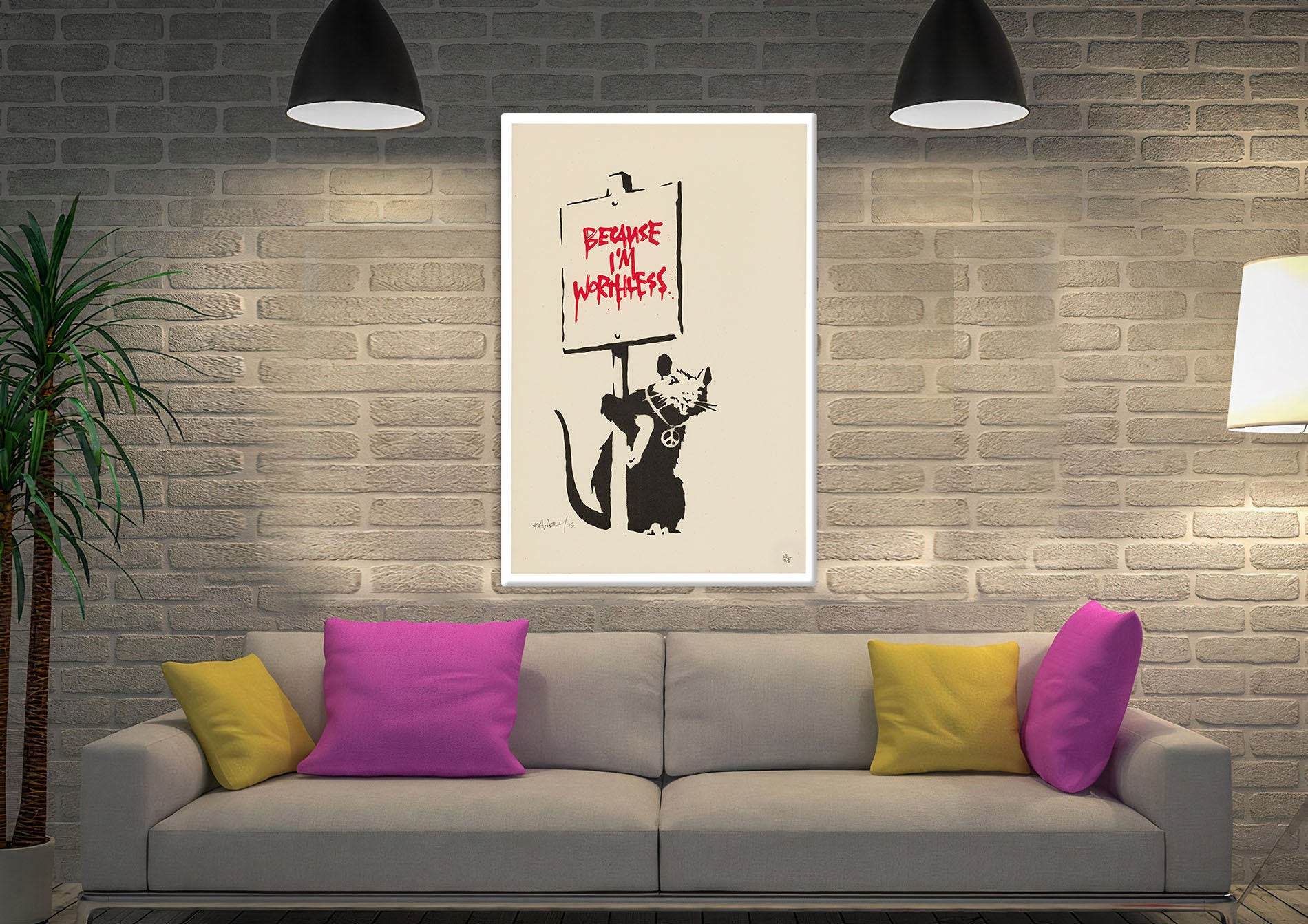 Banksy Rat Set of 3 Poster Wall Art, Digital Download & Print Printable ...