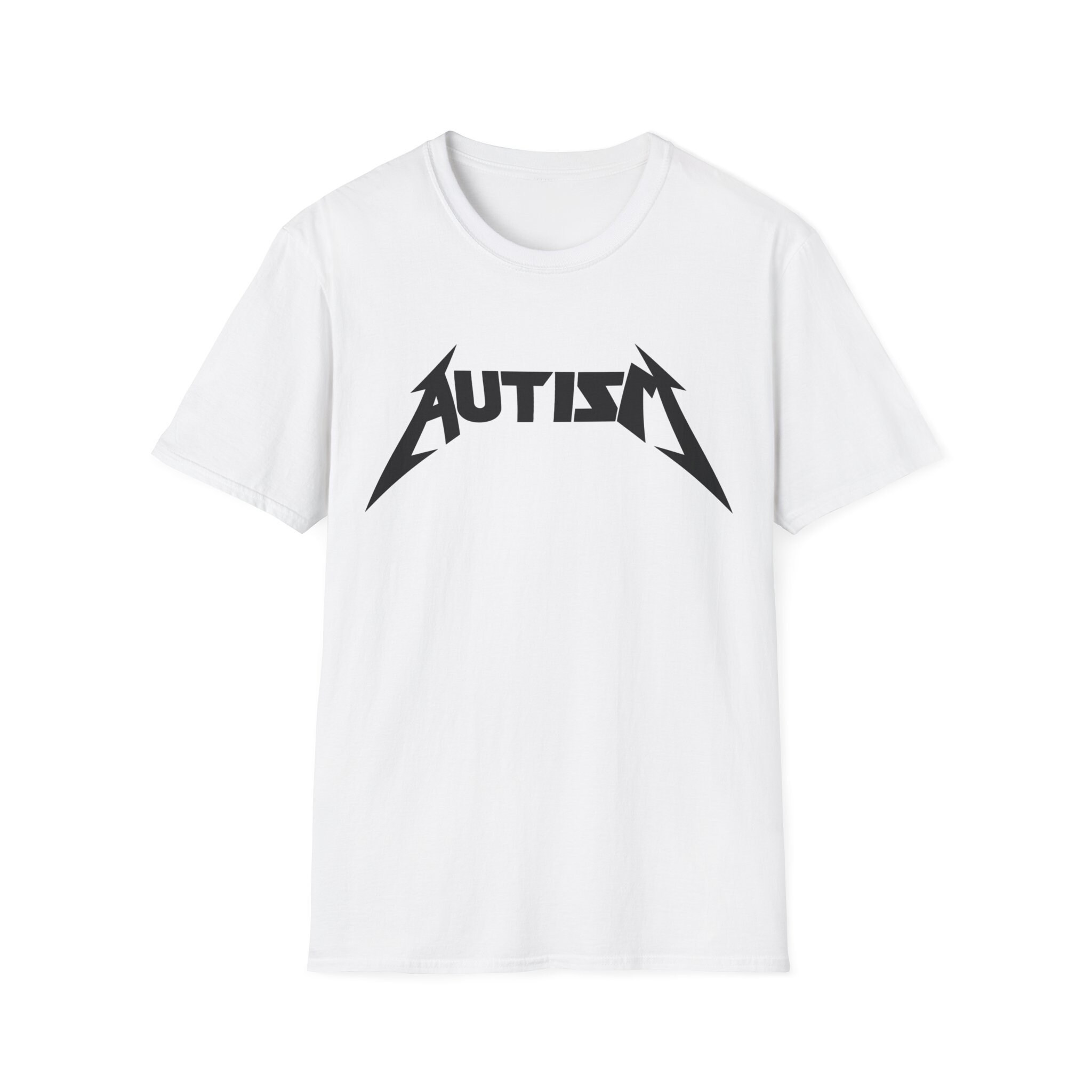 Autism Metallica Parody Meme Twitter Reddit Funny Unisex Softstyle T Shirt Etsy