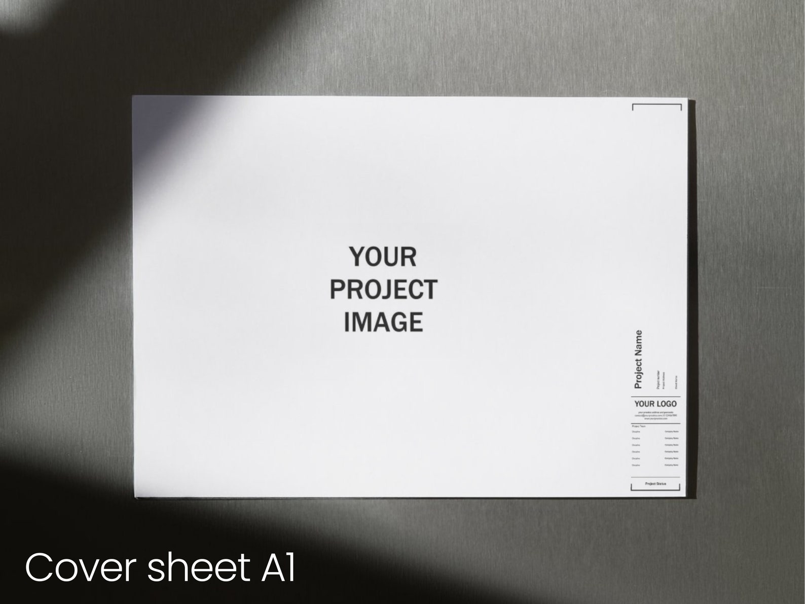 Revit Title Block Layout Family Template for Architects, Interior ...