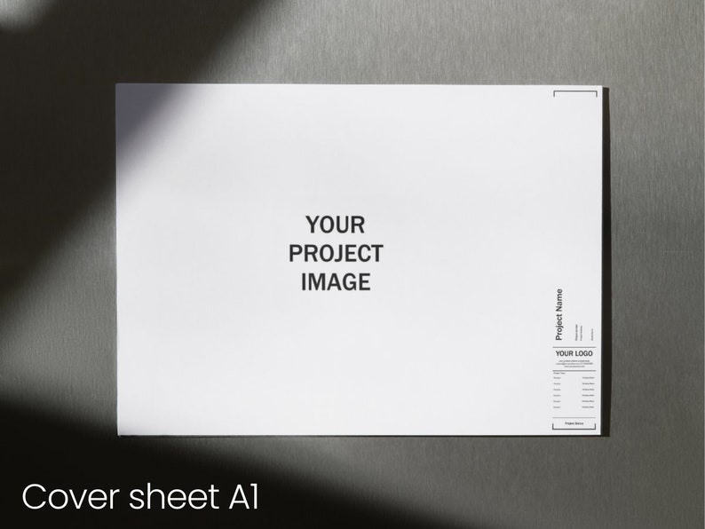 Revit Title Block Layout Family Template for Architects, Interior ...