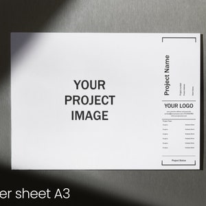 Revit Title Block Layout Family Template for Architects, Interior ...