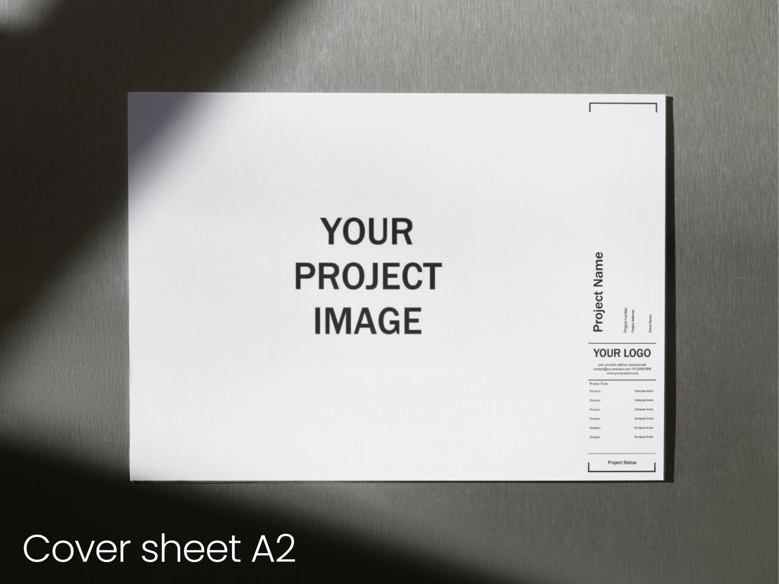 Revit Title Block Layout Family Template for Architects, Interior ...