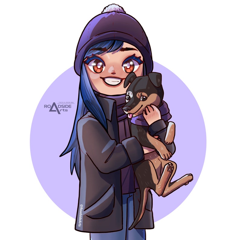 Custom PFP PFP Icon Profile Photo PFP With Pet Anime Portrait Me Into ...