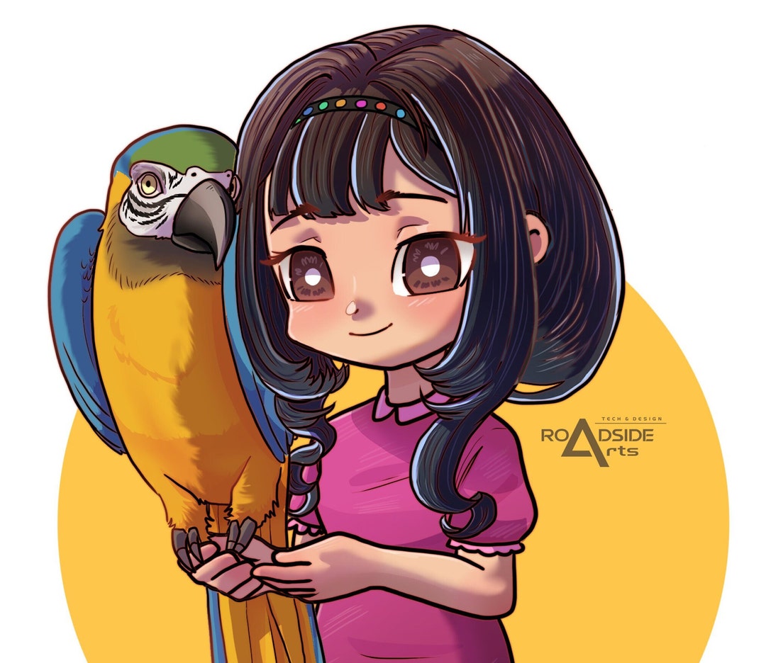 Custom PFP PFP Icon Profile Photo PFP With Pet Anime Portrait Me Into ...