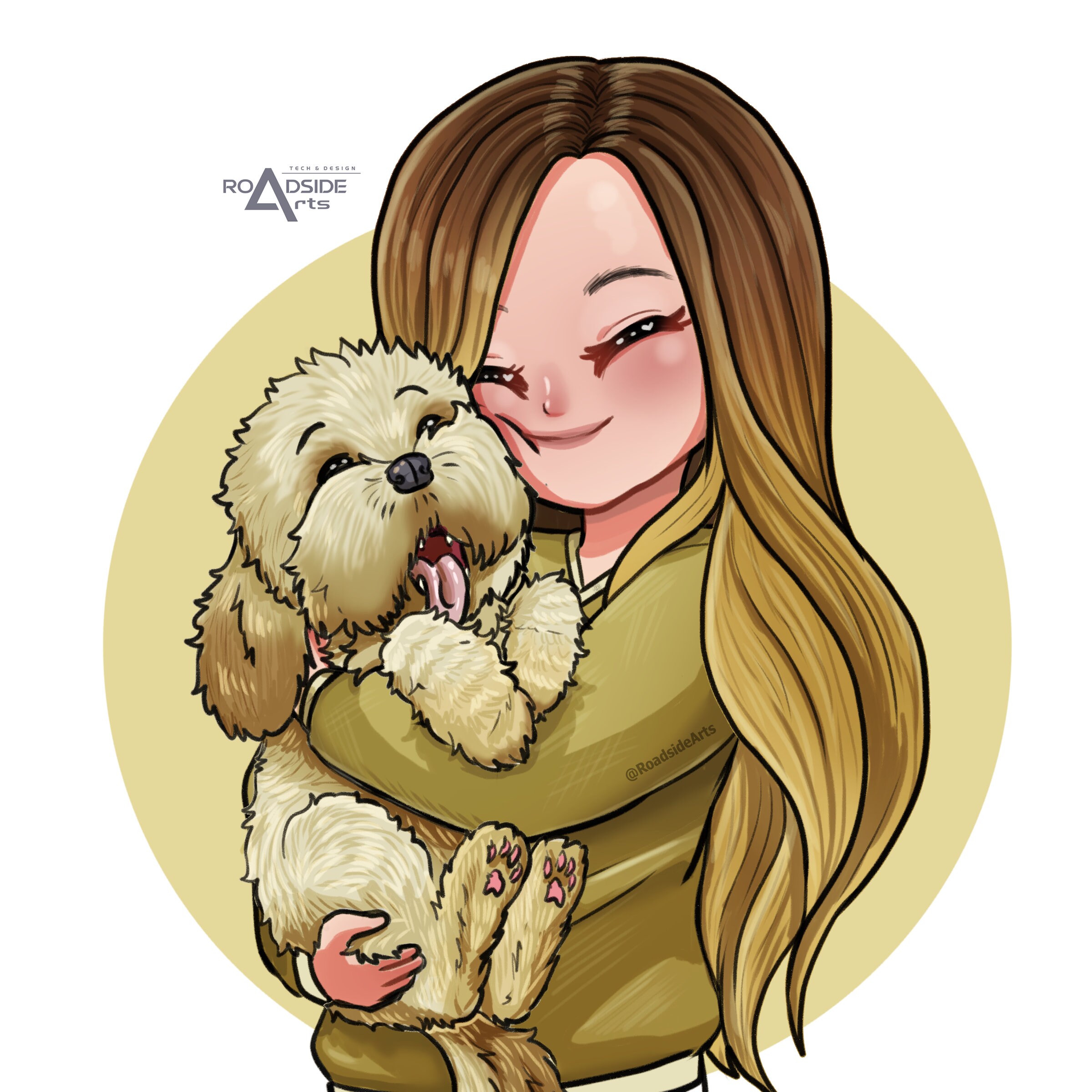 Custom PFP PFP Icon Profile Photo PFP With Pet Anime Portrait Me Into ...