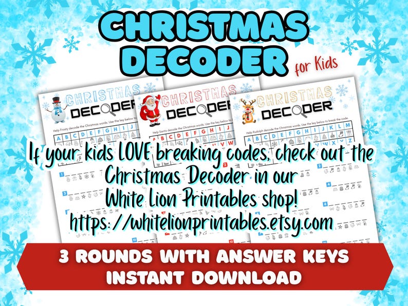 Printable Bible Decoder Worksheets - 3 Versions With Answer Keys - A ...