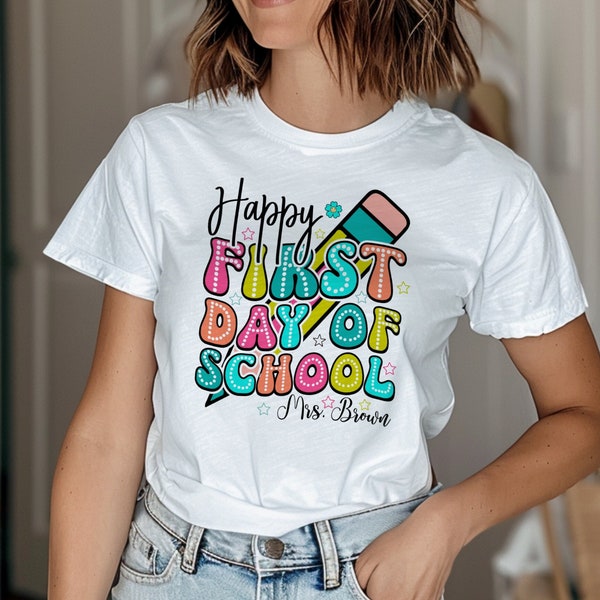 First Day of School Shirt - Etsy