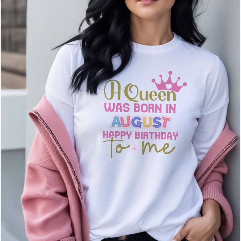 Happy Birthday Shirt, Birthday Queen Gift,personalized Women Birthday ...