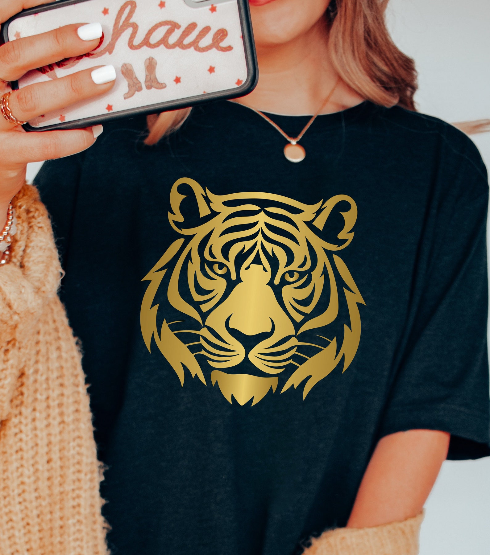 Tiger Shirt, Tiger Face, Tigers Shirt, Animal Print, Tiger Head Shirt ...