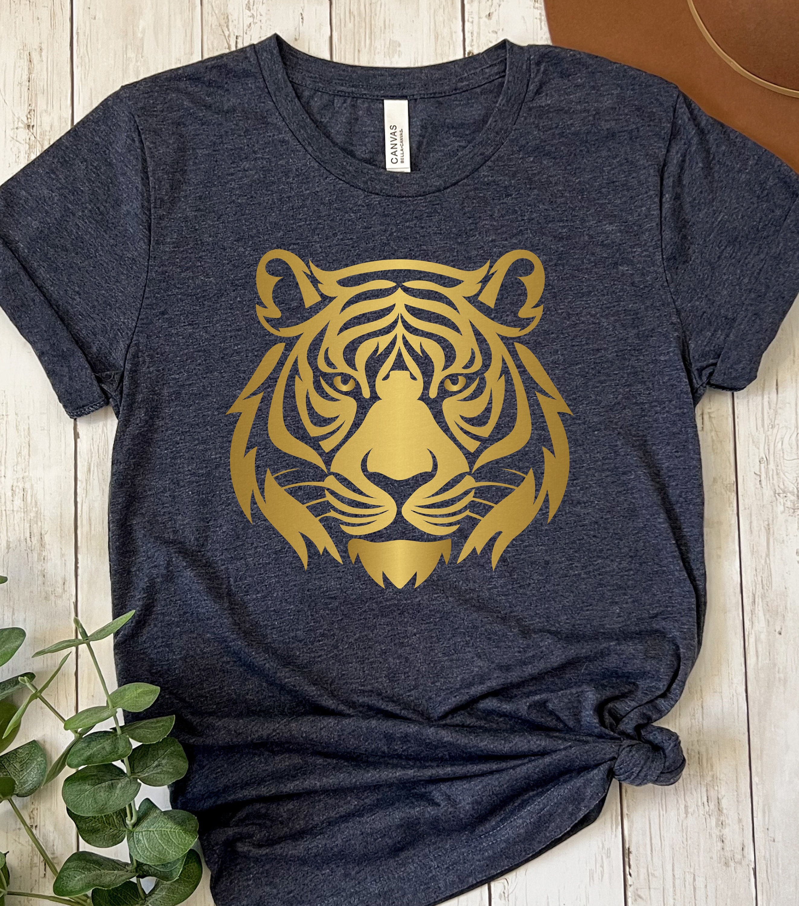 Tiger Shirt, Tiger Face, Tigers Shirt, Animal Print, Tiger Head Shirt ...