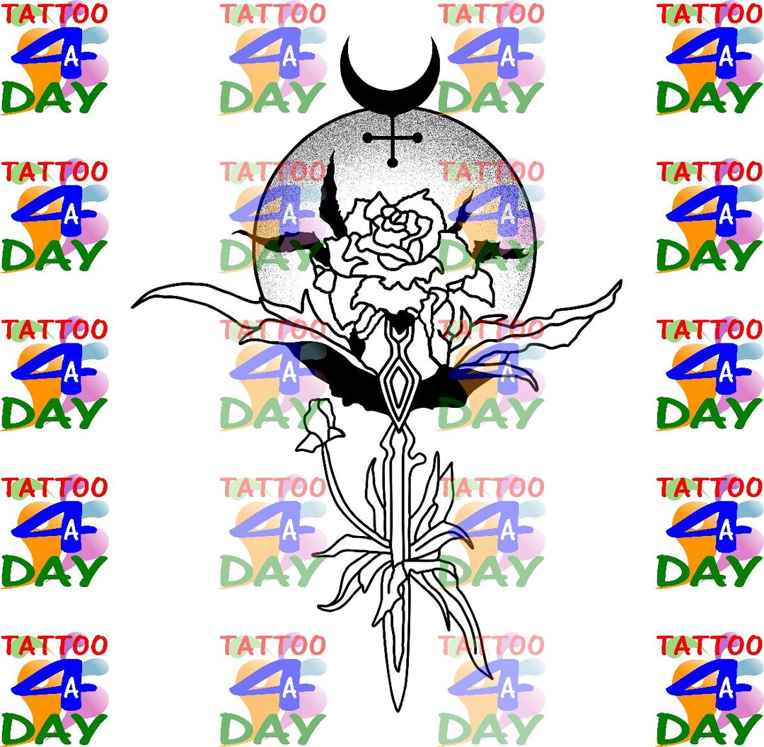 Bela Daniela Cassandra Dimitrescu Forehead Temporary Tattoo Cosplay Set ...