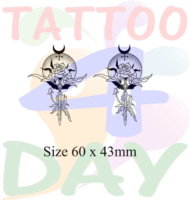 Bela Daniela Cassandra Dimitrescu Forehead Temporary Tattoo Cosplay Set ...